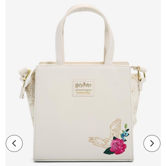 Loungefly | Bags | Loungefly Harry Potter Hogwarts Floral Satchel Bag ...